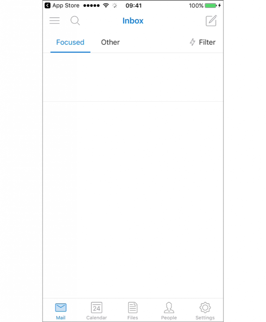 How do I configure email on my iPhone using Microsoft Outlook?